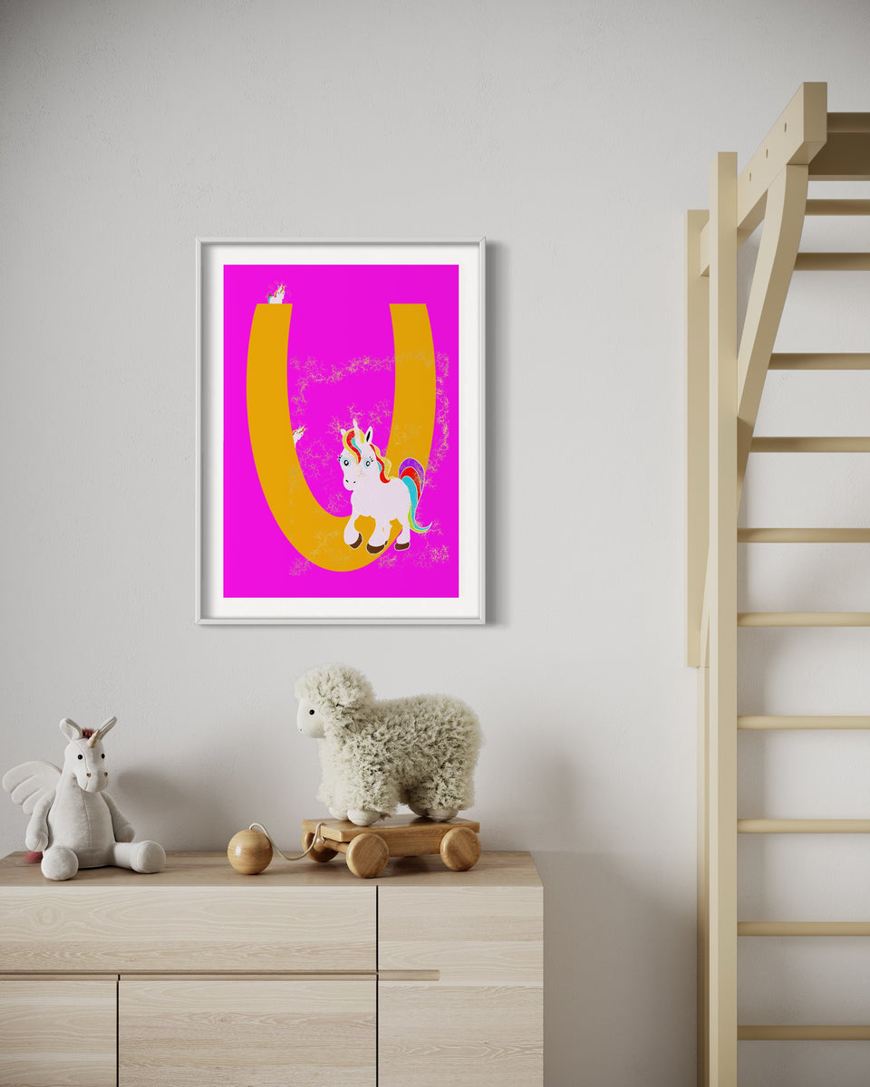 U is for Unicorn – Emily Adlard Design